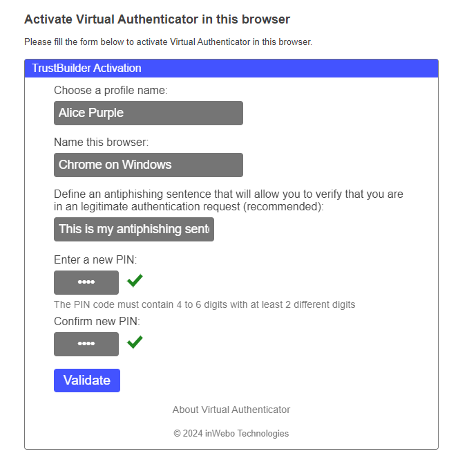 Getting started with TrustBuilder MFA