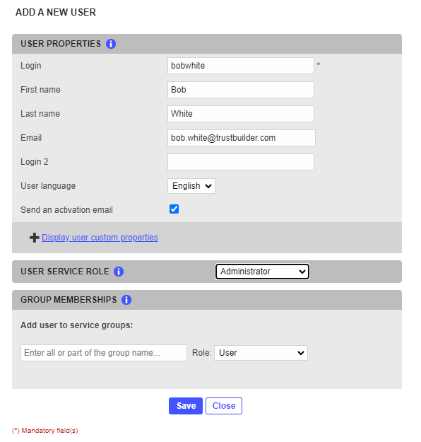 Getting started with TrustBuilder MFA