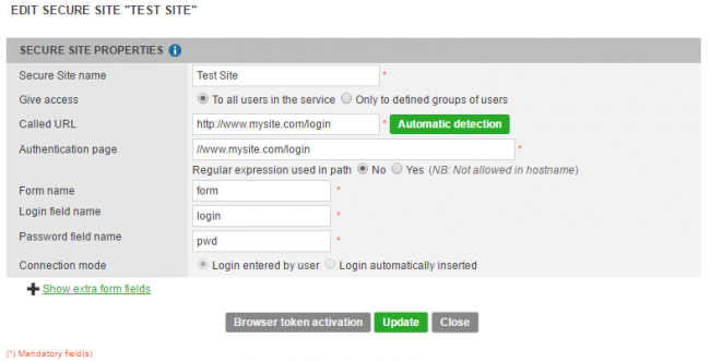 Virtual Authenticator integration