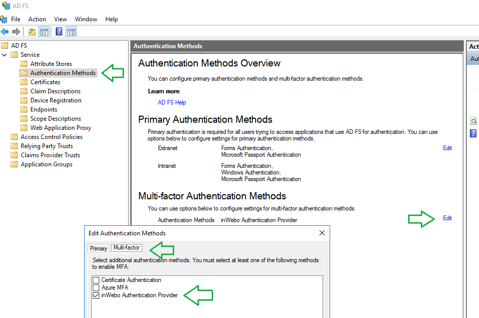 Microsoft ADFS 3.0 and ADFS 4.0