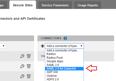 CyberArk - SAML integration