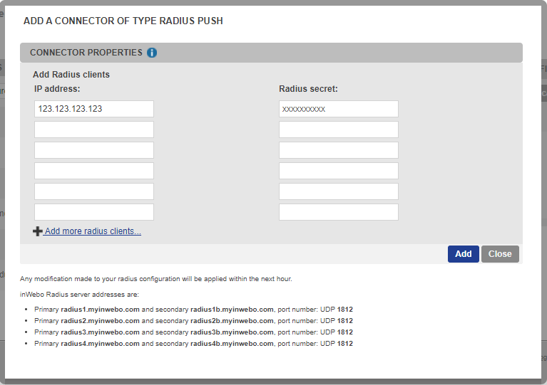 Microsoft Remote Desktop Gateway RADIUS integration