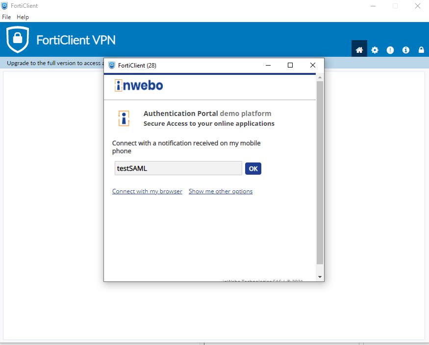 Fortigate - SAML integration