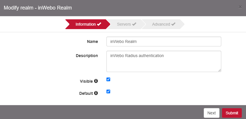 Rubycat PROVE IT - inWebo RADIUS integration