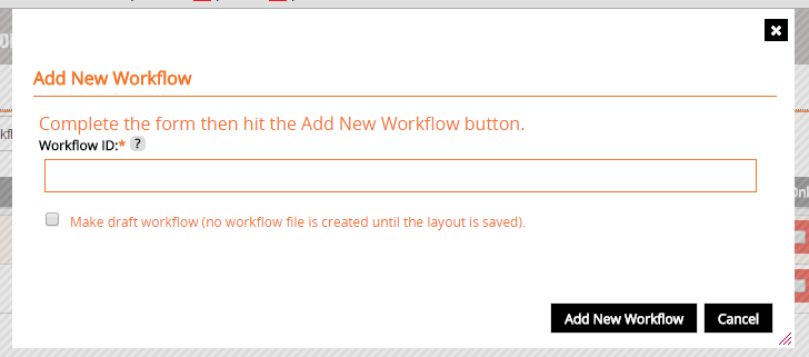 Workflows Tab
