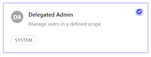 Delegated administration