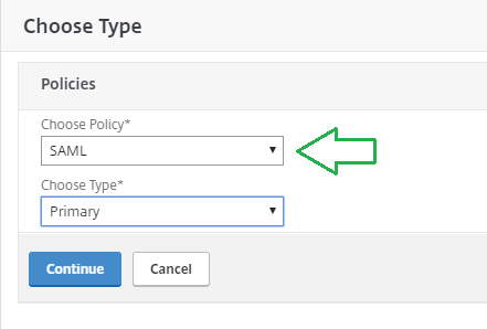 Citrix Netscaler - SAML integration