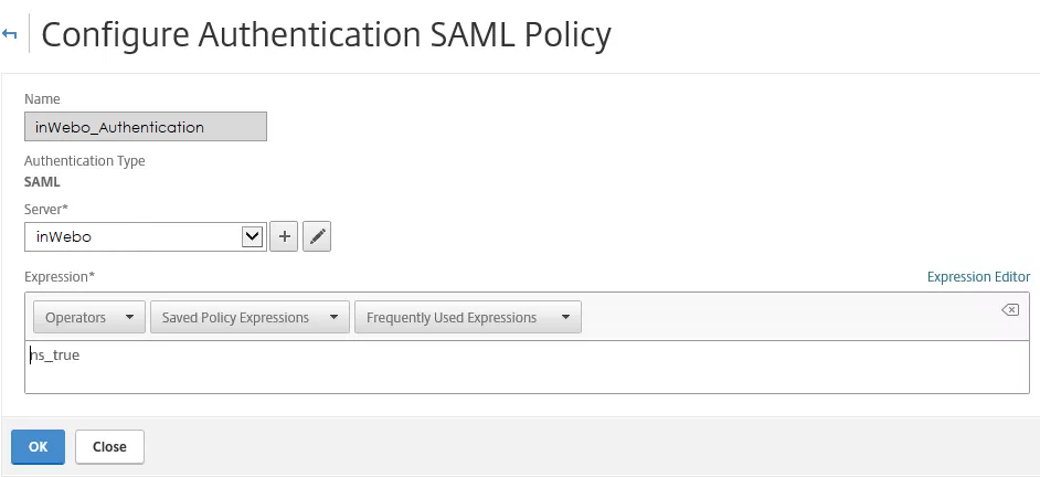 Citrix Netscaler - SAML integration