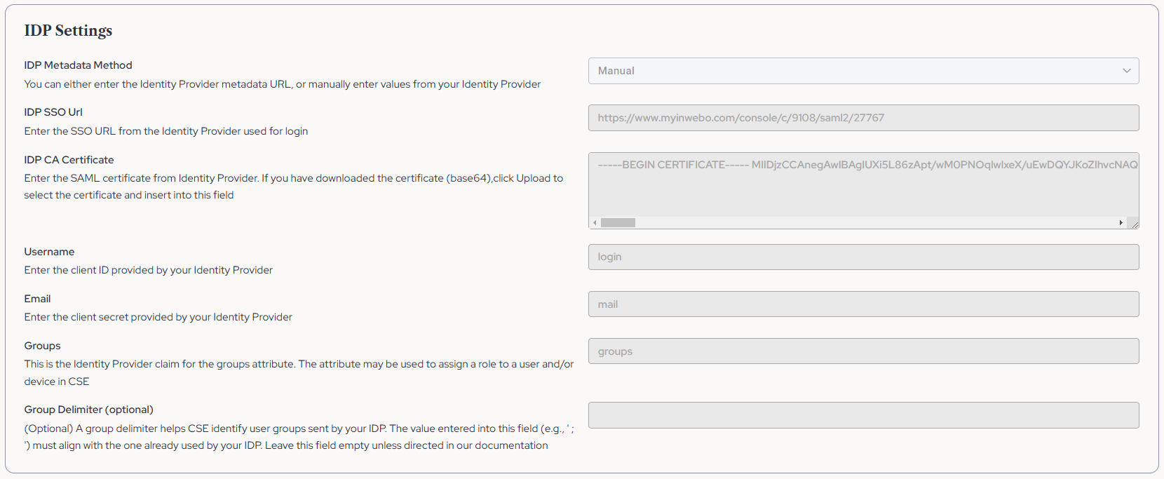 SonicWall Cloud Secure Edge (CSE) - SAML integration