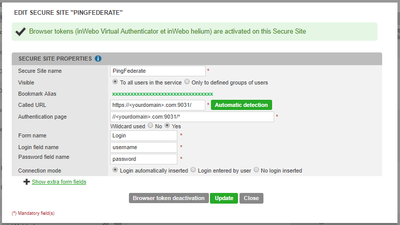 PingFederate, Custom Authentication Module