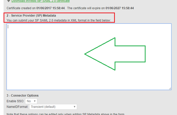 Pulse Connect Secure SAML configuration